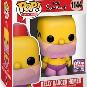 Funko | Toys | Funko Pop The Simpsons Belly Dancer Homer Simpson 144 ...